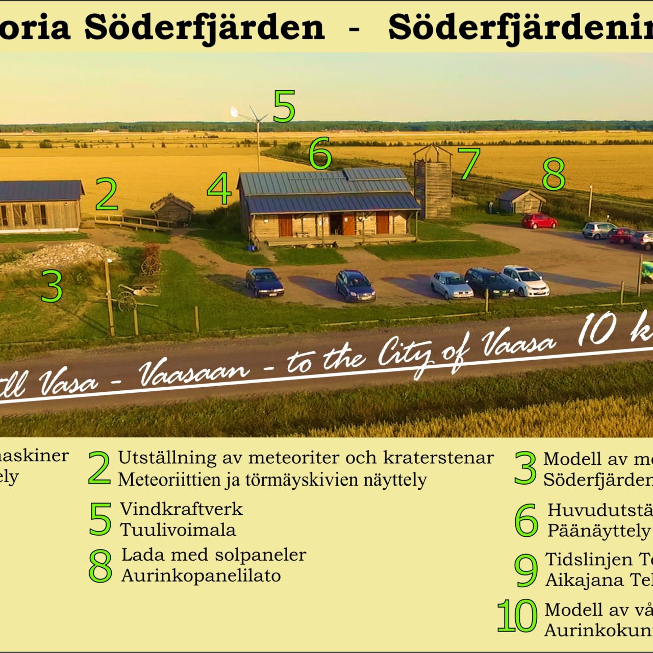 Meteoria Söderfjärden – a visitor centre – Technical Visit
